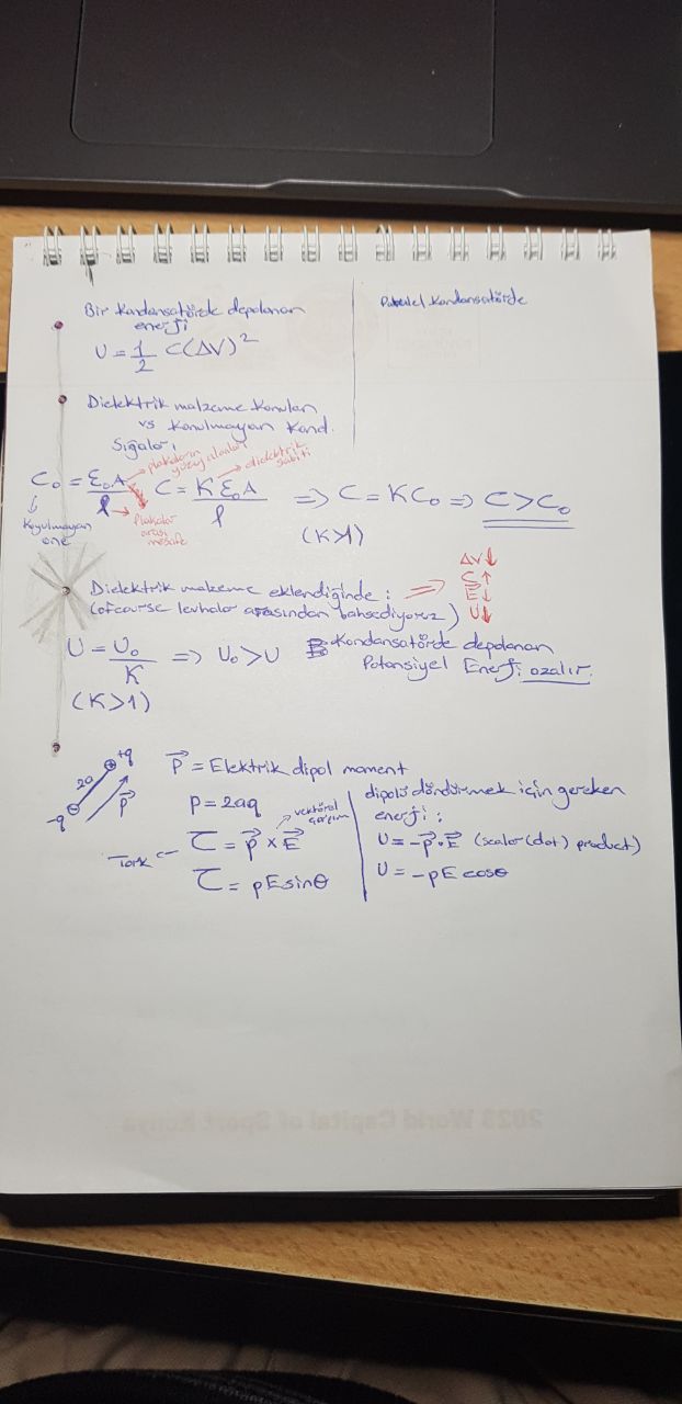 Capacitance And Dielectrics Ahmet Musab BeŞbadem